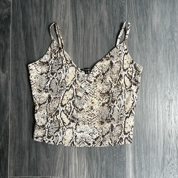 Dynamite | Tops | Dynamite Snake Print Cami | Poshmark